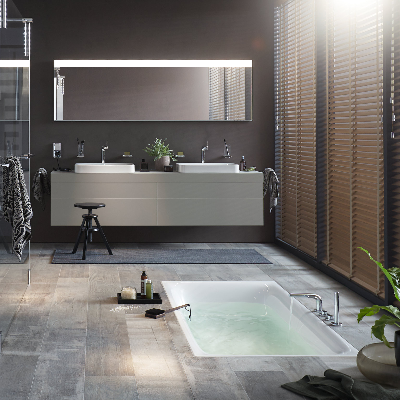 KEUCO Ricambi armadietti a specchio Glass shelf Royal Match 128x1 ...